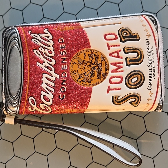 Coach | Bags | Rare Coach Andy Warhol Campbells Soup Wallet | Poshmark